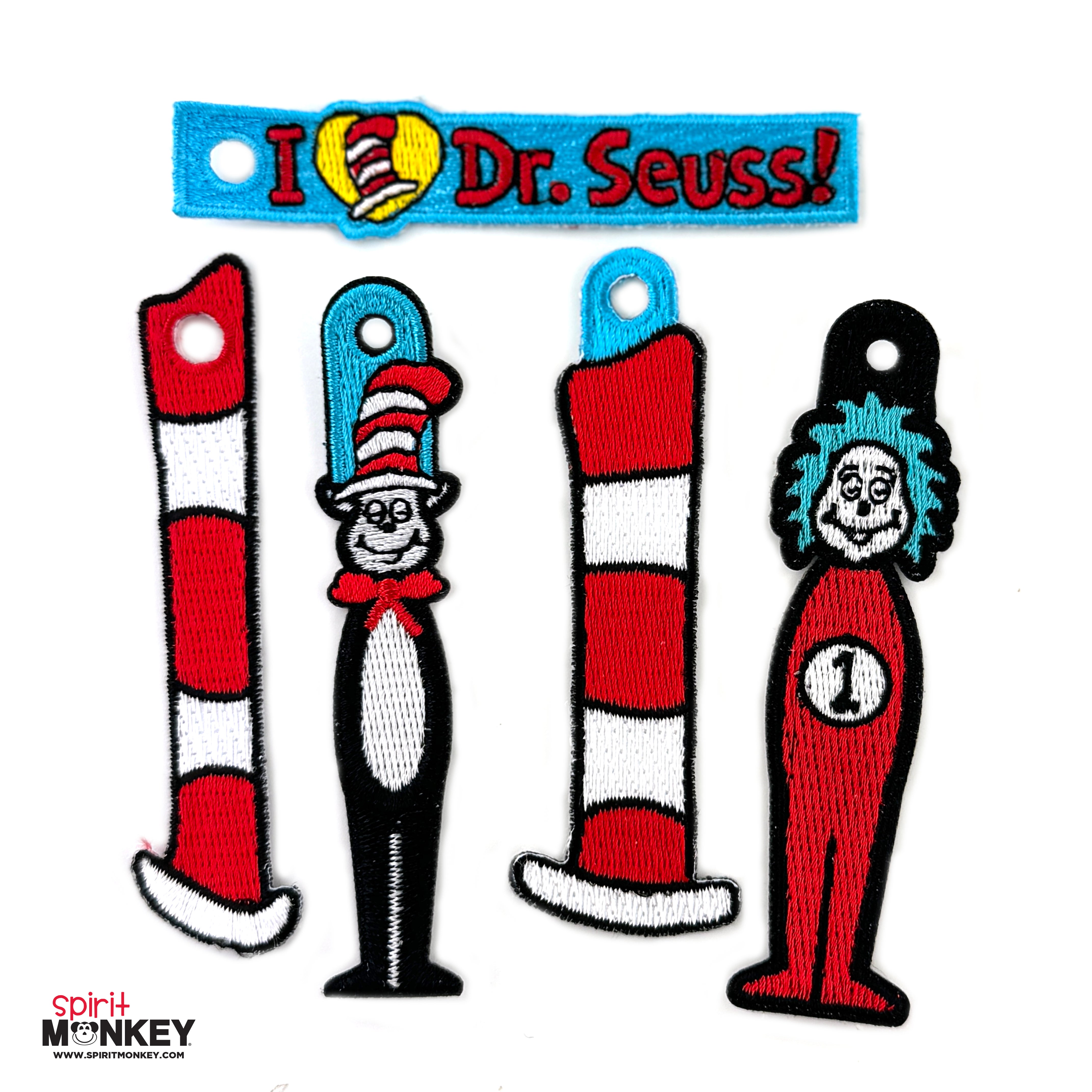 Seuss Variety Pack Spirit Sticks® Patches | Spirit Monkey Store