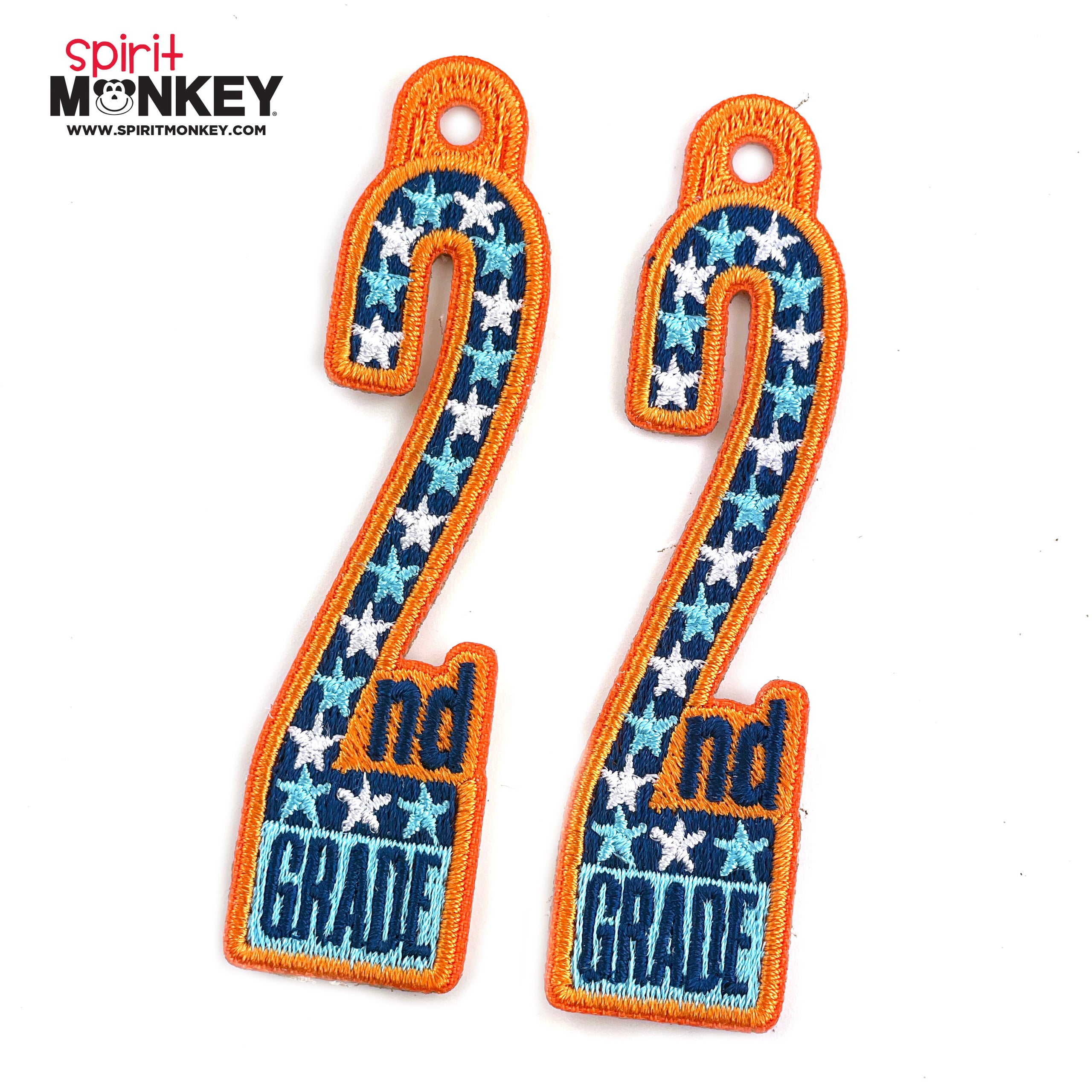 Second Grade 2-Pack Spirit Sticks® Patches | Spirit Monkey Store