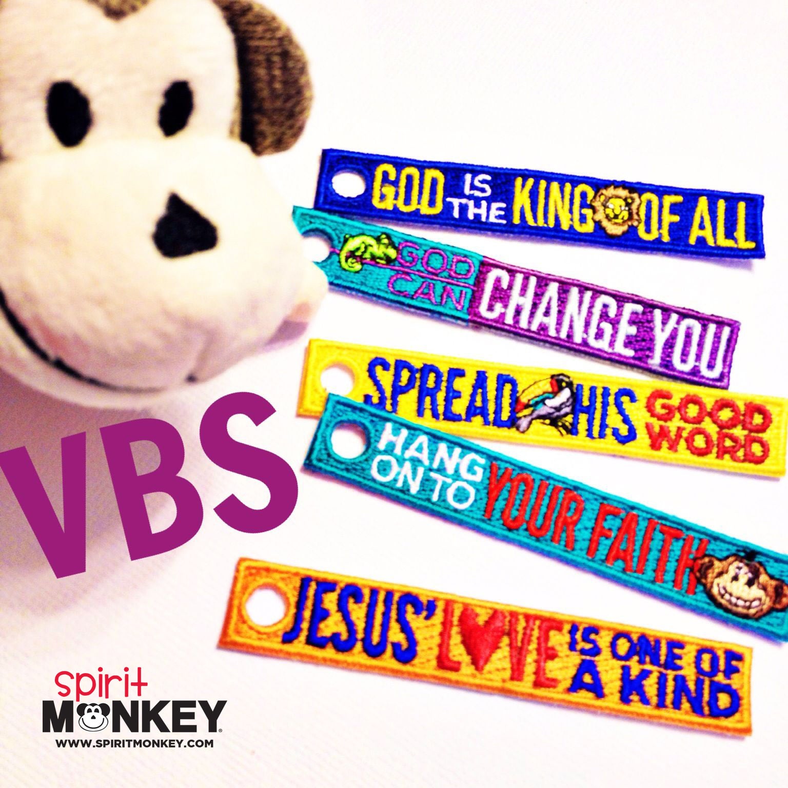 VBS Weird Animals Spirit Sticks® Patches | Spirit Monkey Store