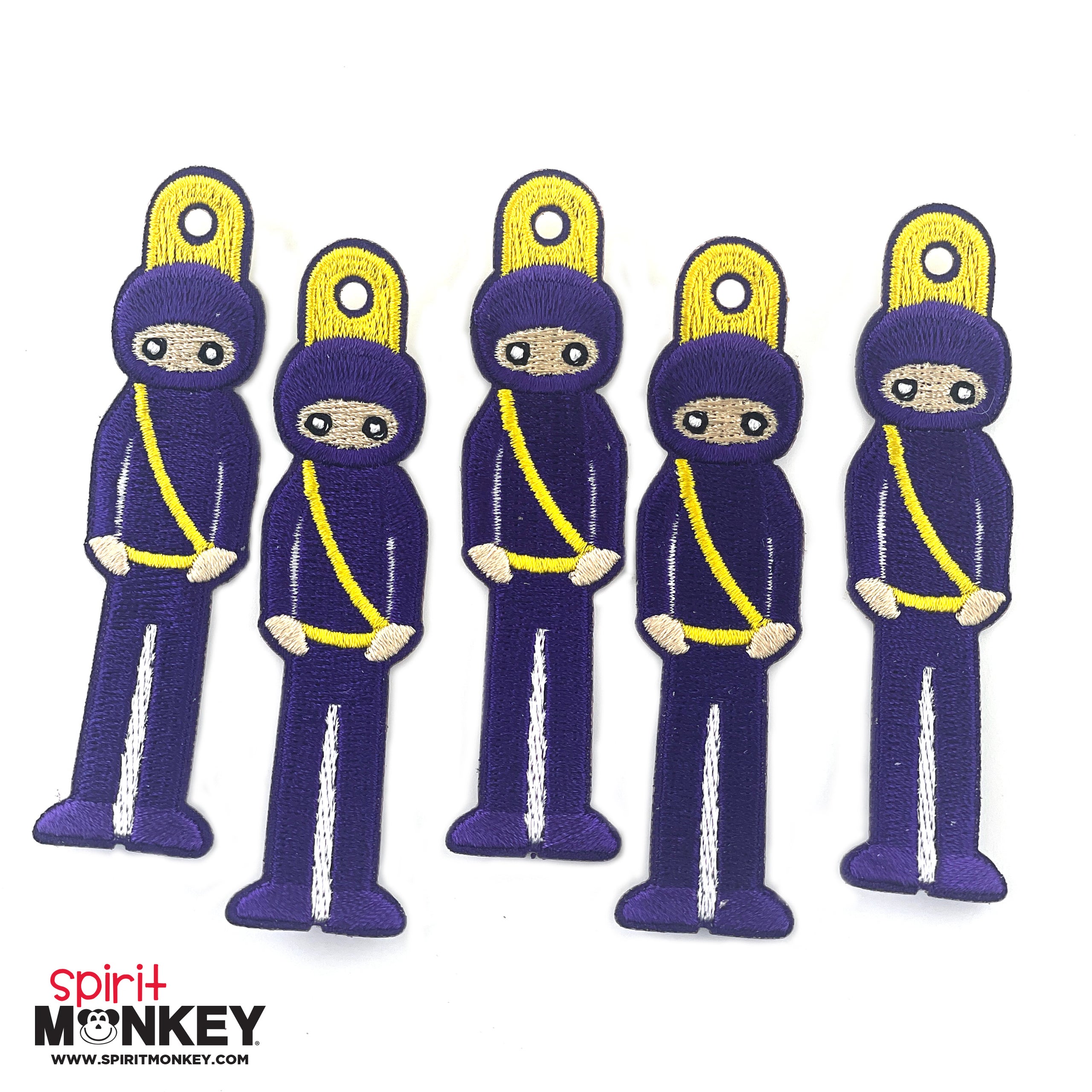 Purple Ninja 5-Pack Spirit Sticks® Patches | Spirit Monkey Store
